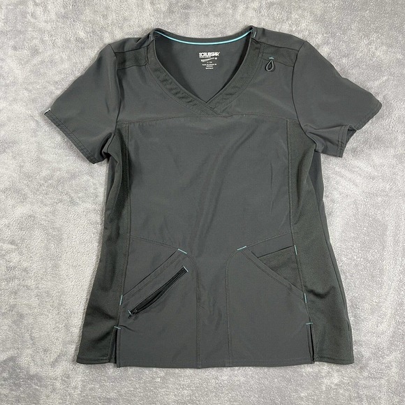 Scrubstar | Tops | Scrubstar Shirt Womens Small Gray Scrubs Medical ...